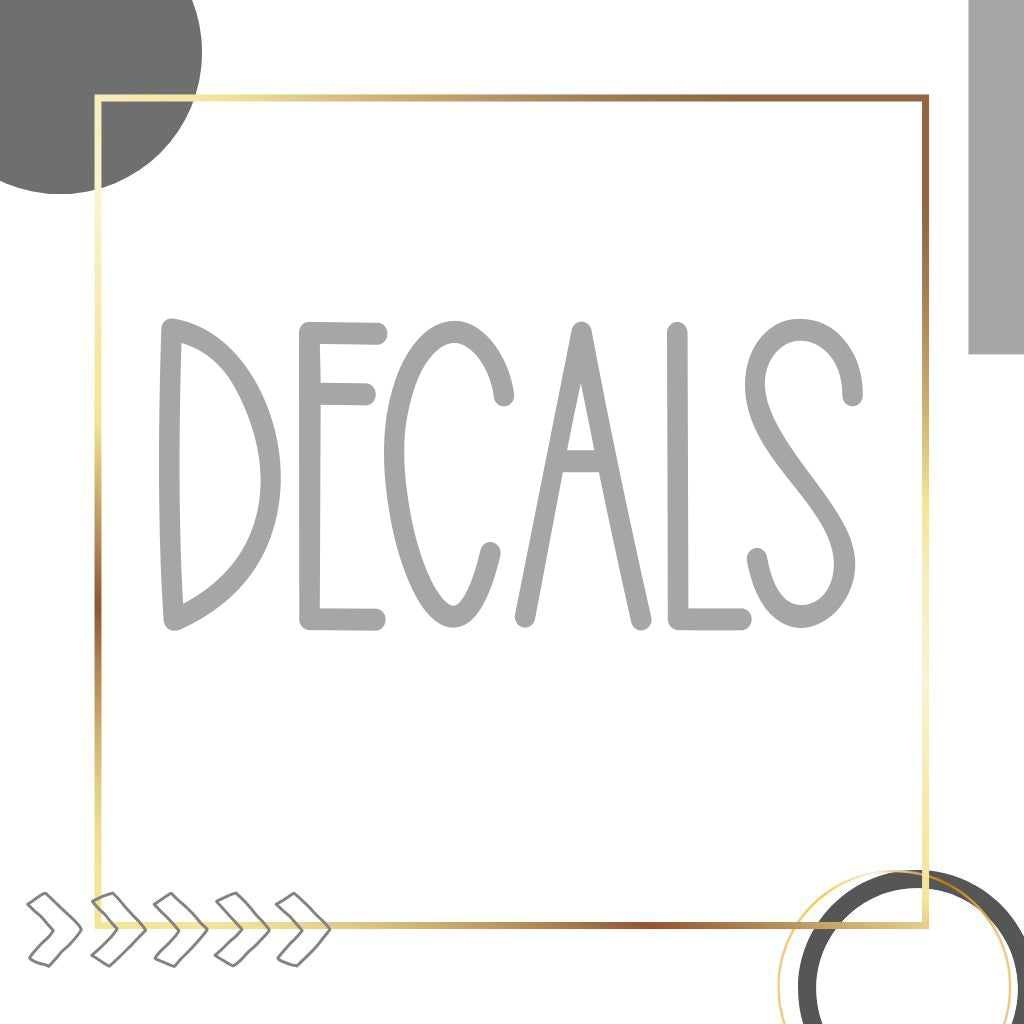DECALS – Sledge Co Designs LLC